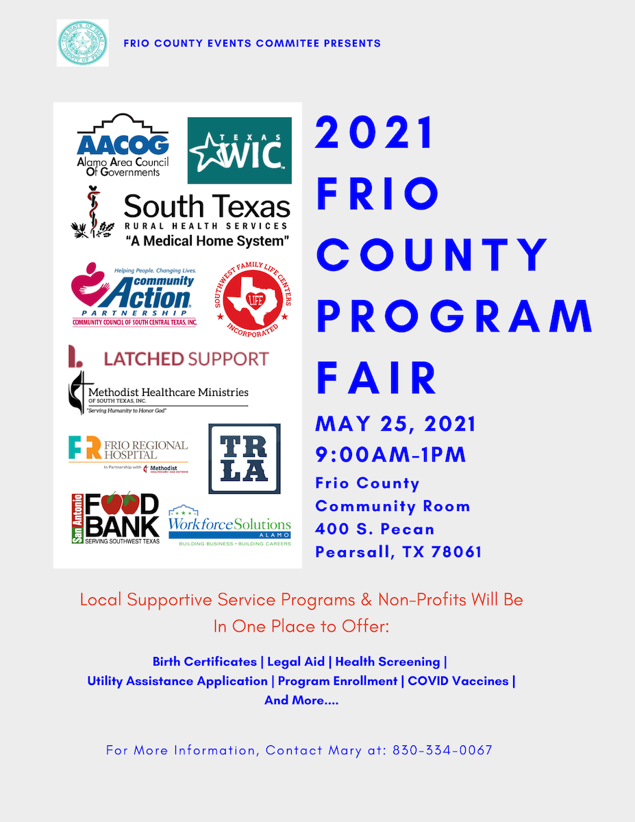 Frio County Program Fair | Pearsall, TX - DILLEY AGUAS